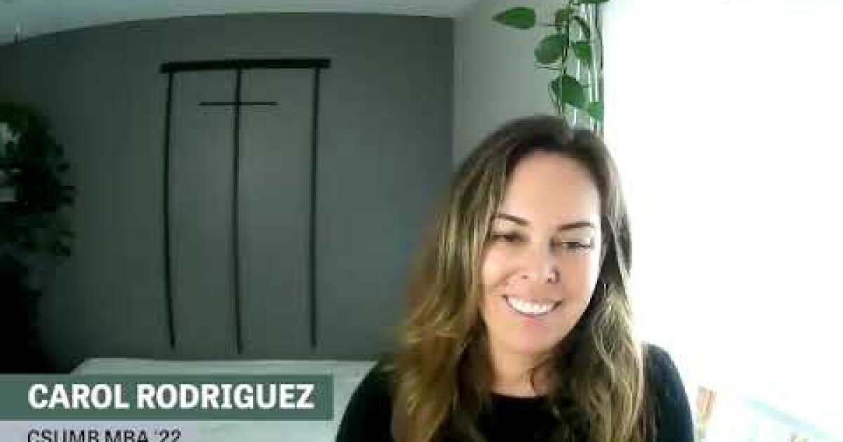 Carol Rodriguez, MBA '22: Career Impact